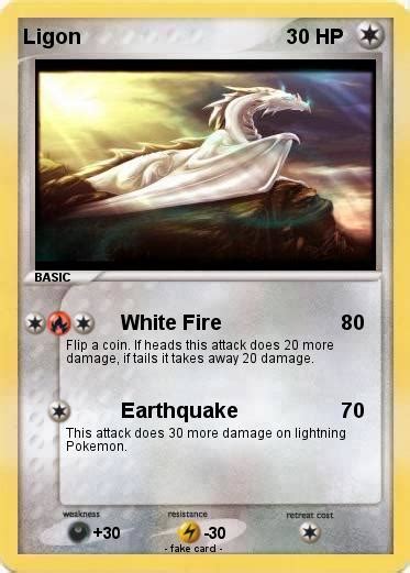 Pokémon Ligon 2 2 White Fire My Pokemon Card