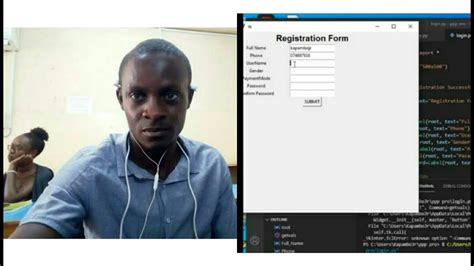 How To Create A Registrationlogin Form Using Python Howtodesign