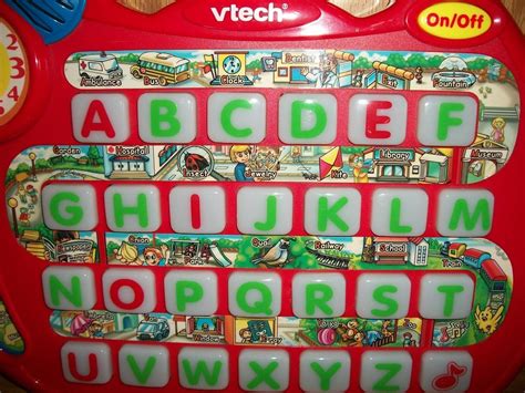 Vtech Alphabet Town Educational Toy Phonics Spelling Clock