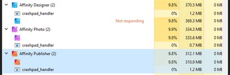 Cannot Create New Document Or Open Anything In Affinity Publisher Pre V2 Archive Of Desktop