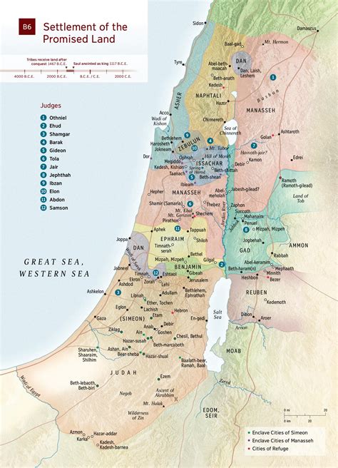 B6 Settlement Of The Promised Land — Watchtower Online Library