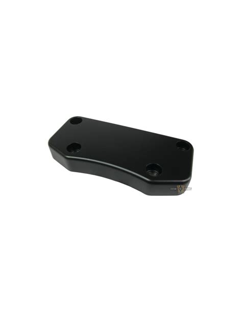 Physco Chubby Riser Plate For 1 Black Handlebars With Visible Mounting