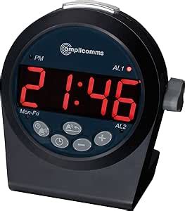 Amplicom Tcl 200 Talking Digital Alarm Clock Uk