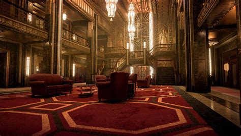 Ue4 Hotel Cortez From American Horror Story — Polycount