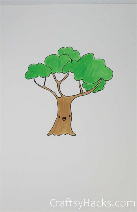 21 Easy Tree Drawing Ideas Craftsy Hacks