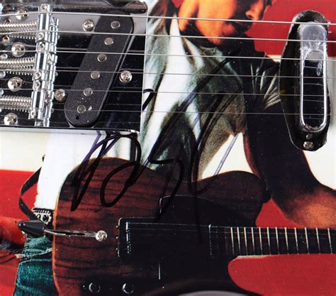 Bruce Springsteen Signed 39 Electric Guitar Autographcoa Pristine Auction