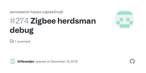 zigbee herdsman debug · issue 274 · danielwelch hassio zigbee2mqtt