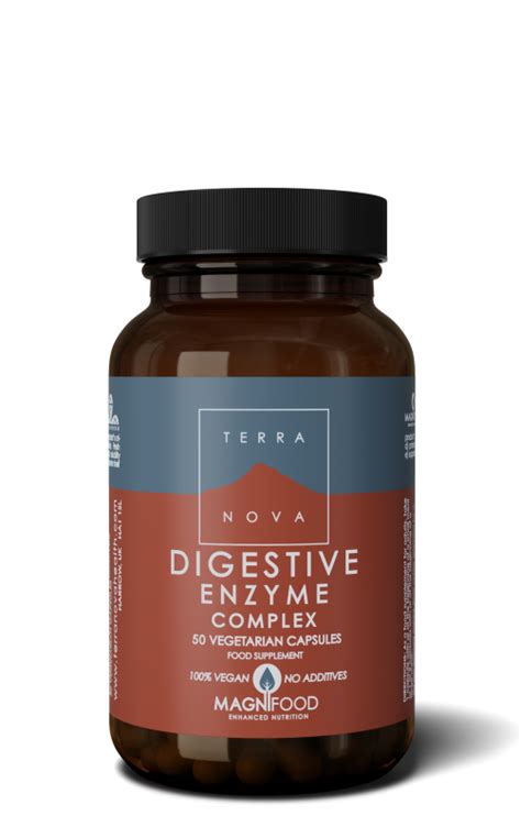 Digestive Enzyme Complex 100 Capsules Terranova ⋆ Bik And Bik Nl