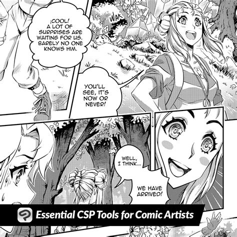 Essential Csp Tools For Comic Artists