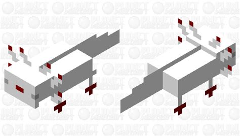 Scp 096 Axolotl Minecraft Mob Skin