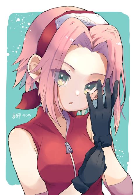 Haruno Sakura Naruto And More Drawn By Akkai Danbooru