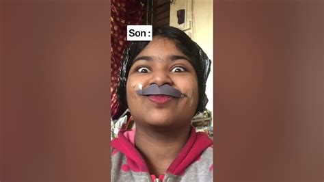 Daughter Vs Mom Vs Son 🥲😂 Youtube