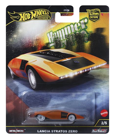 Hot Wheels 2025 Car Culture Hammer Drop “f” Case Report Orange