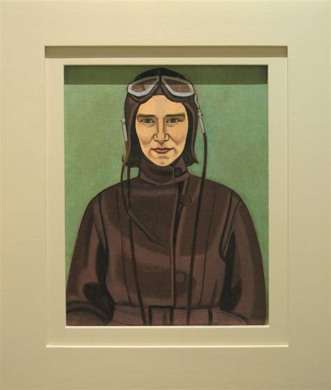 Rita Angus The Aviatrix 1933 James Blackie
