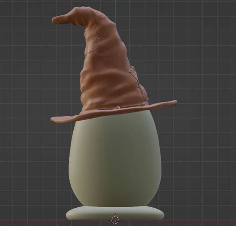 Stl File Easter Egg Wearing Harry Potter Sorting Hat・3d Printer Model