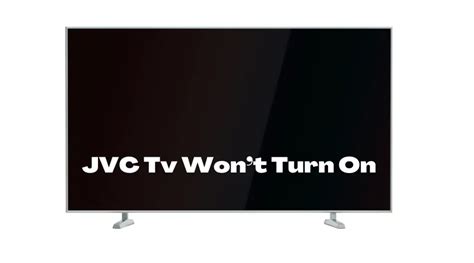 JVC TV Problems 10 Common Issues SOLVED