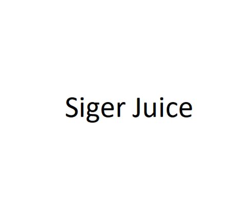 Jual Siger Juice Juli 2024 100 Original Official Store Indonesia