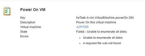 vmware esxi unable to enumerate all disks vmware vsphere