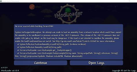 Tmodloader Official Tmodloader Help Thread Page 288 Terraria Community Forums