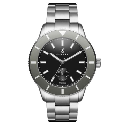 Black Titanium Watches For Men