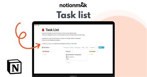 Notion S Task List Template