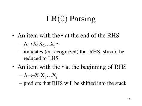PPT Chapter 6 LR Parsing Techniques PowerPoint Presentation Free Download ID 392511