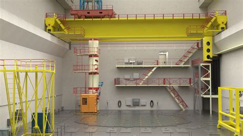 Reactor Room Chernobyl 3d Model Turbosquid 2313712