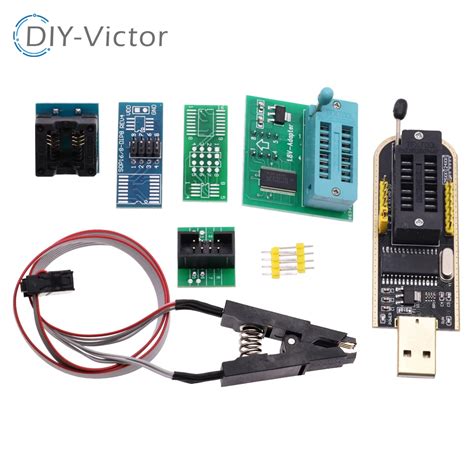 I21 Ch341a 24 25 Series Eeprom Flash Bios Usb Programmer Module Soic8