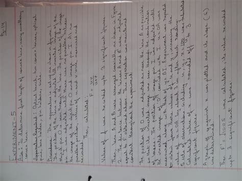 Class 12 Science Practical Readings And Projects Class 12 Isc Physics Practical Experiments And