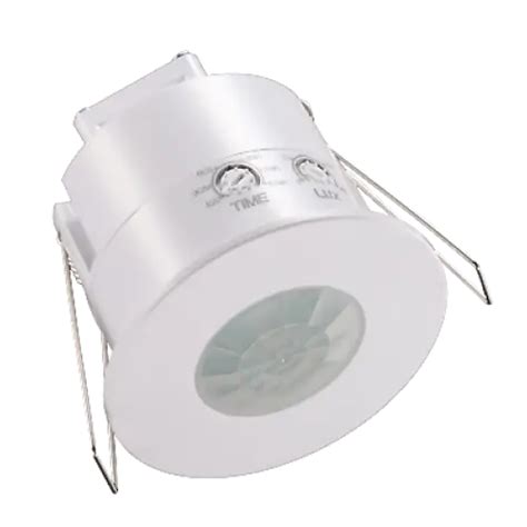 Recessed Pir Ceiling Occupancy Motion Sensor For Energy Saving Lights Light Fixtures Uk