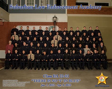 Congratulations Suburban Law Enforcement Academy Slea