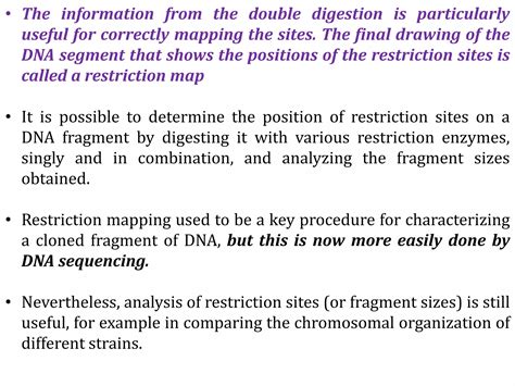 Restriction Mapping Pdf