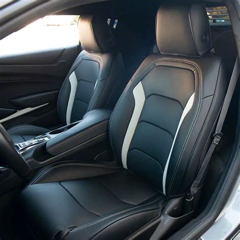 Kustom Interior Camaro Premium Artificial Leather Front And Rear Seat