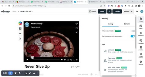 How To Embed Vimeo Video On Website On Vimeo