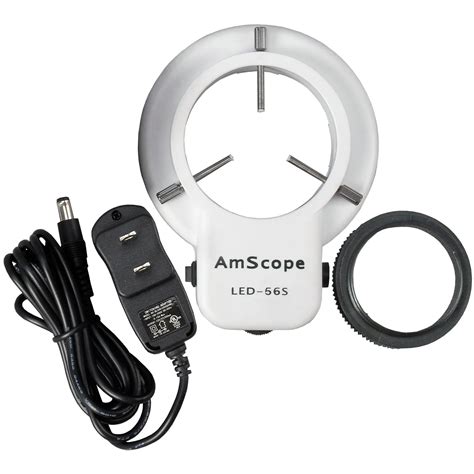 56 Led Microscope Ring Light With Dimmer Bennyza