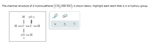 Solved The Chemical Structure Of 2 Hydroxyethanal Chohcho