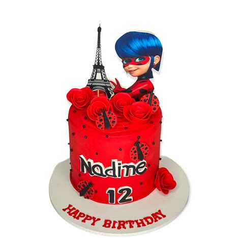 Miraculous Ladybug Cake By Gema Sweets Miraculous Ladybug Party My
