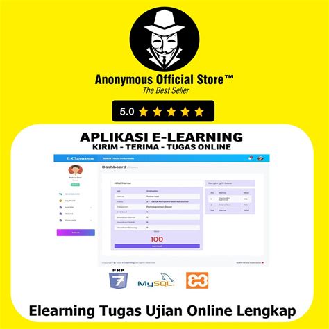 Jual Program Elearning Kirim Dan Terima Tugas Ujian Online E Learning