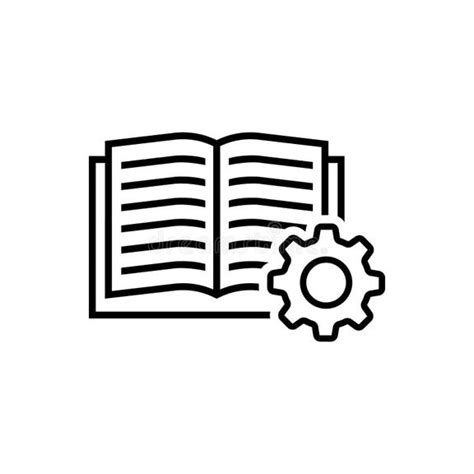 Document Vector Icon Set Technical Documentation Illustration Sign Collection Manual Symbol