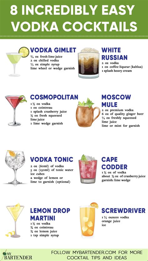 15 Best Simple Vodka Cocktails To Drink Recipe In 2024 Bartender