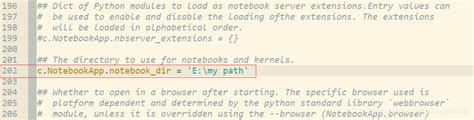 如何修改jupyter Notebook的默认目录和默认浏览器修改jupyter Notebook默认路径 Csdn博客