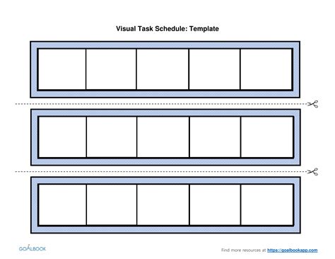 Visual Schedule Adult Autism Printable Free Free Printable Schedule