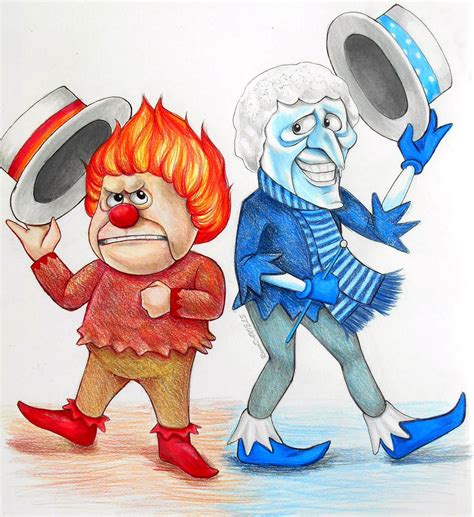 Heat Miser And Snow Miser T By Ravendaniels On Deviantart