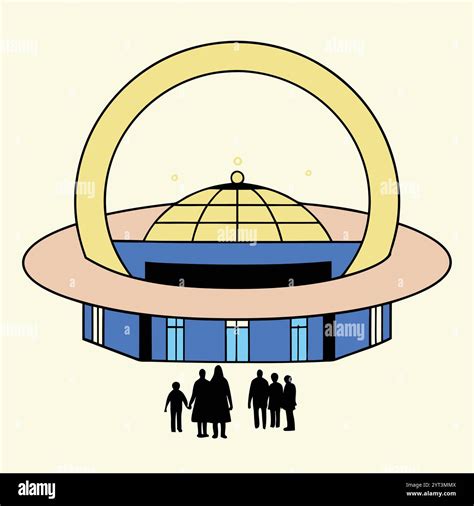 Modern Architectural Building Vector Illustration Printable Design Stock Vector Image And Art Alamy