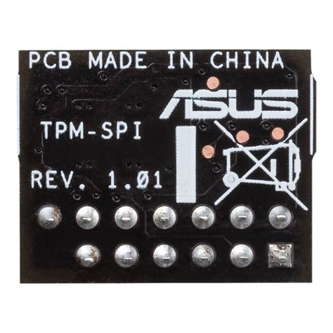 Asus Motherboard Tpm Spi Module System Components Tpm Spi