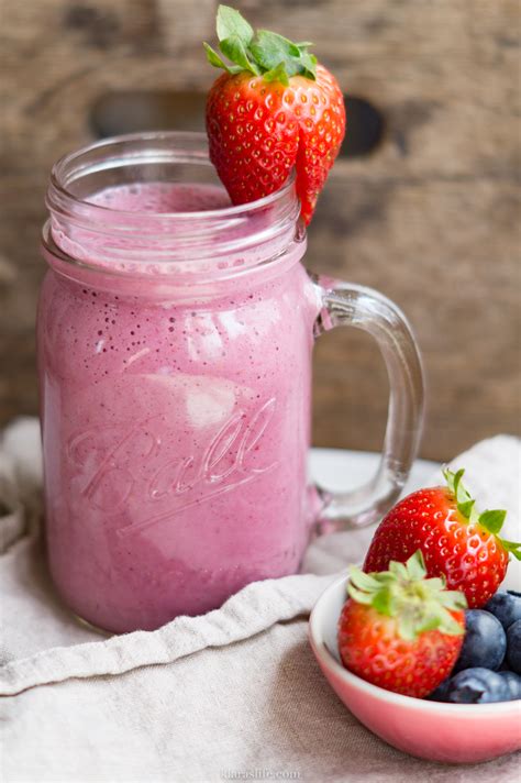 Creamy Strawberry Milkshake Klara`s Life