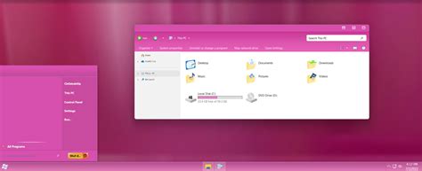Longhorn Pink V1 Theme For Windows 11 Enable Windows Theme Customization