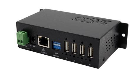 Usb Server Ethernet 1gigabit To 4x Usb 20 15kv Esd Metalcase Ex 6003hmvs