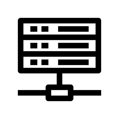 Server Icon For Your Website Mobile Presentation And Logo Design