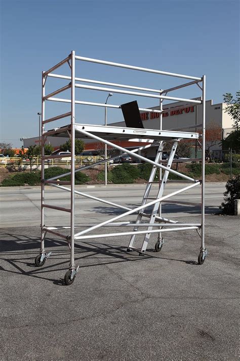 8 Feet Deck High Industrial Heavy Duty 2aluminum Utility Scaffolding